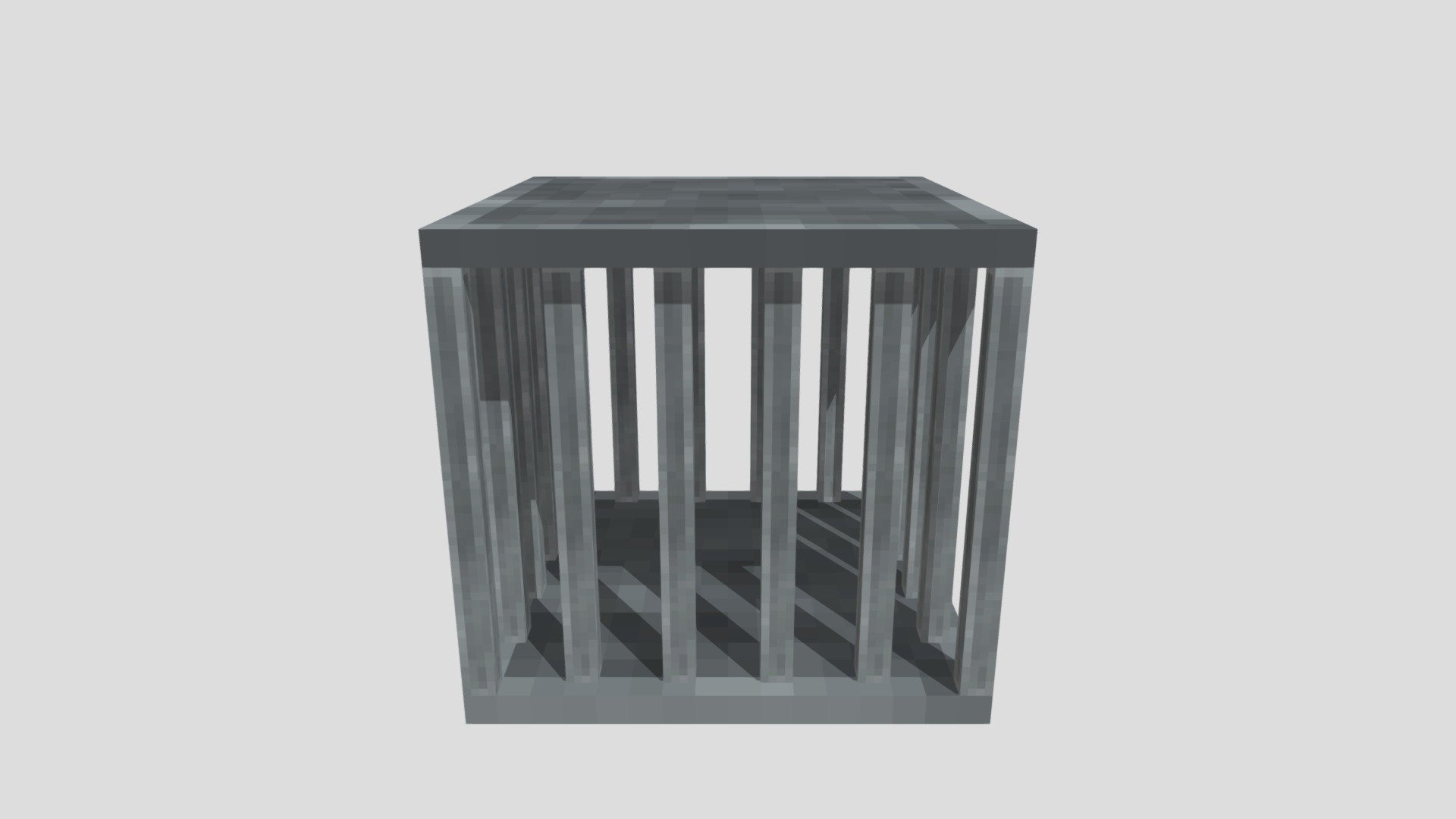 Steel Cage - Download Free 3D model by Nipitphon.Wongkam [5e7b2a2 ...