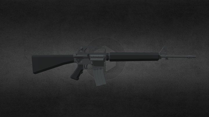 M16-rifle 3D models - Sketchfab