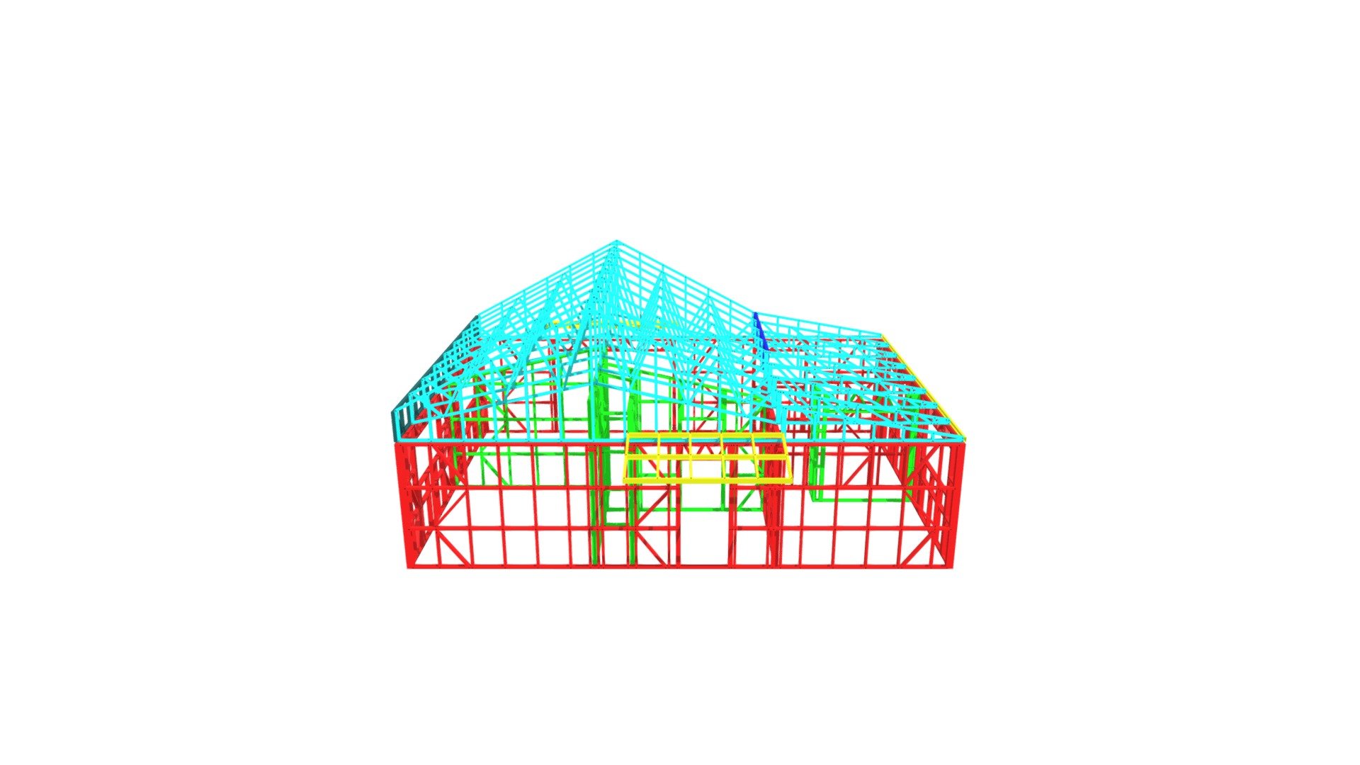 Waikato Shed: RGlasson - 10.0m x 7.0m - Download Free 3D model by Steel ...