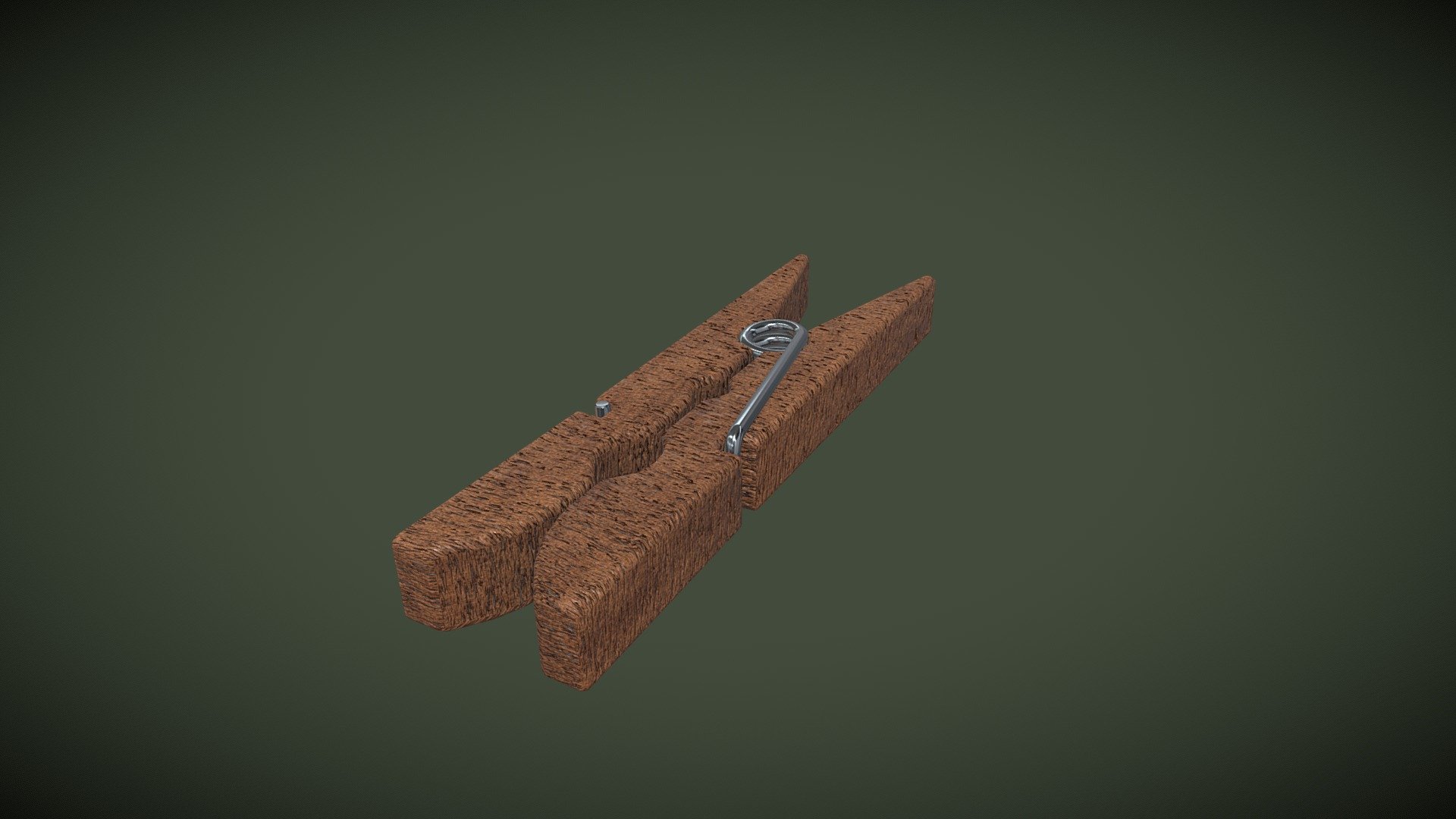 Clothespin - 3D model by Thracianus [5e7c46d] - Sketchfab