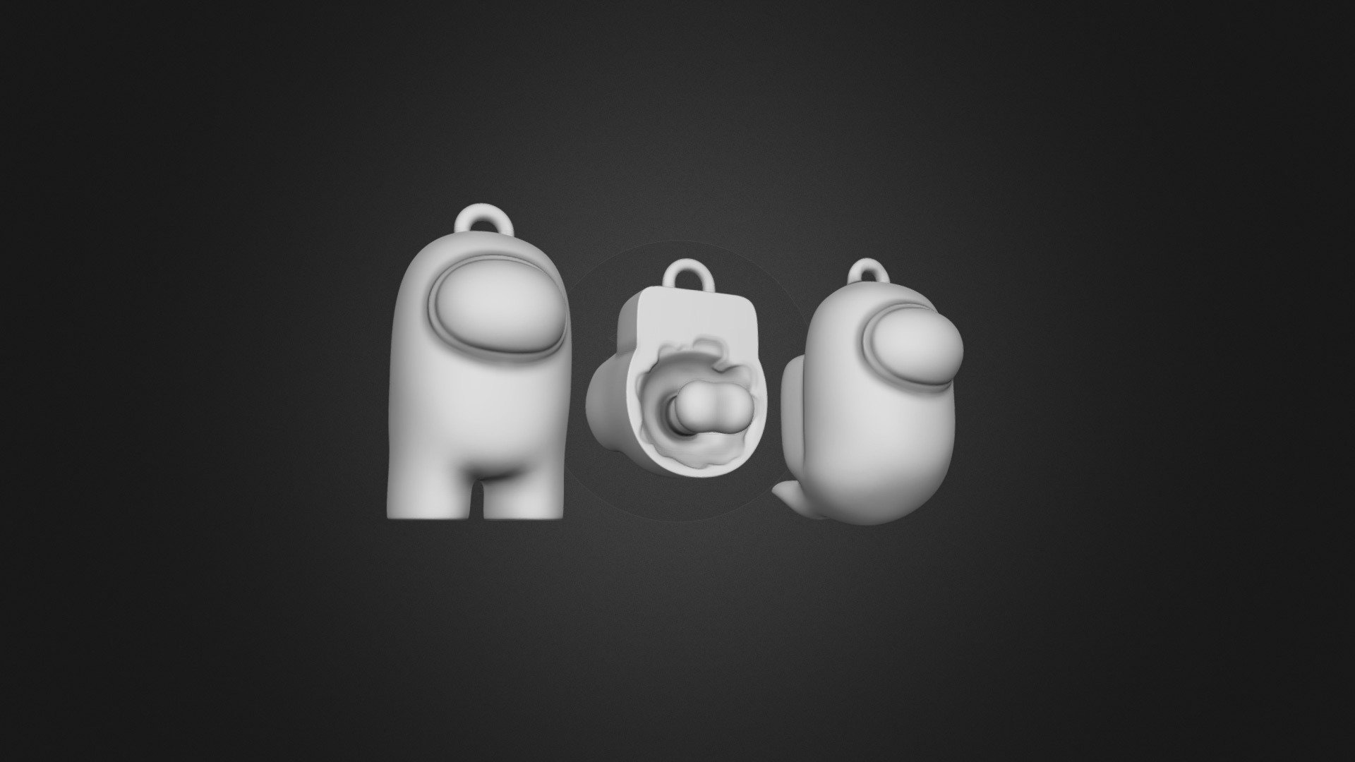 Amongus Key Holder Pack - Buy Royalty Free 3D model by Peter Miles ...