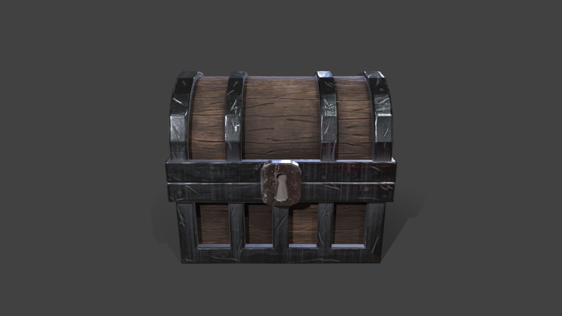Treasure box with idle loop-animation - 3D model by idealsekai10302 [5e7df2e] - Sketchfab