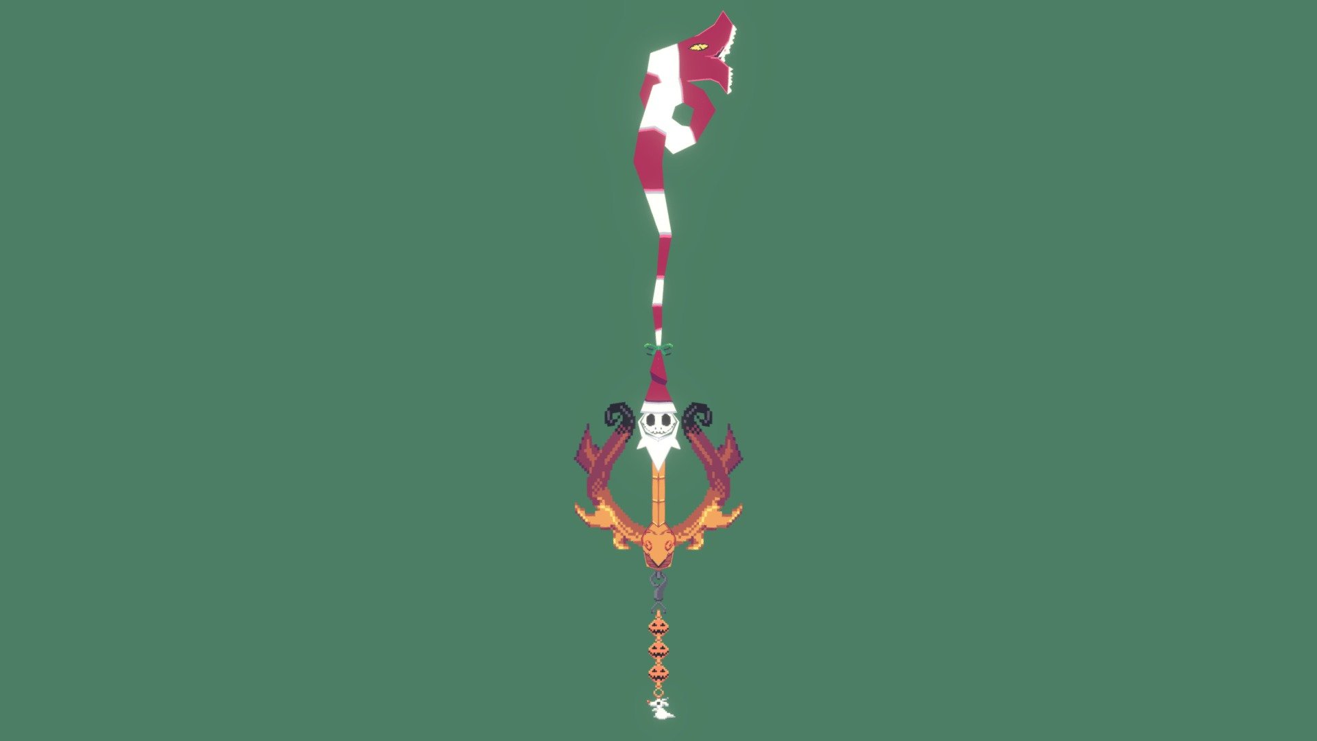 Jack's Keyblade - 3D model by JoaoVitorJardim [5e7ebc9] - Sketchfab
