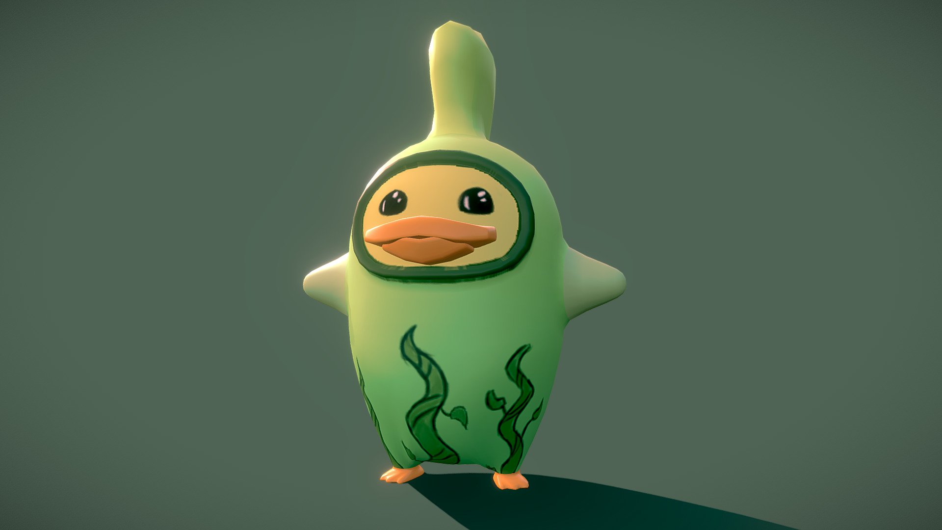 Duckoo - Fan Art - 3D model by danielveys [5e81153] - Sketchfab