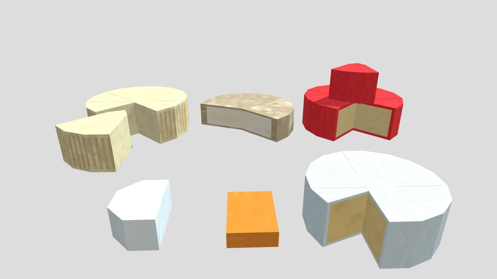 Cheese [free] - Download Free 3D model by Marrow (@bonesskullheads ...