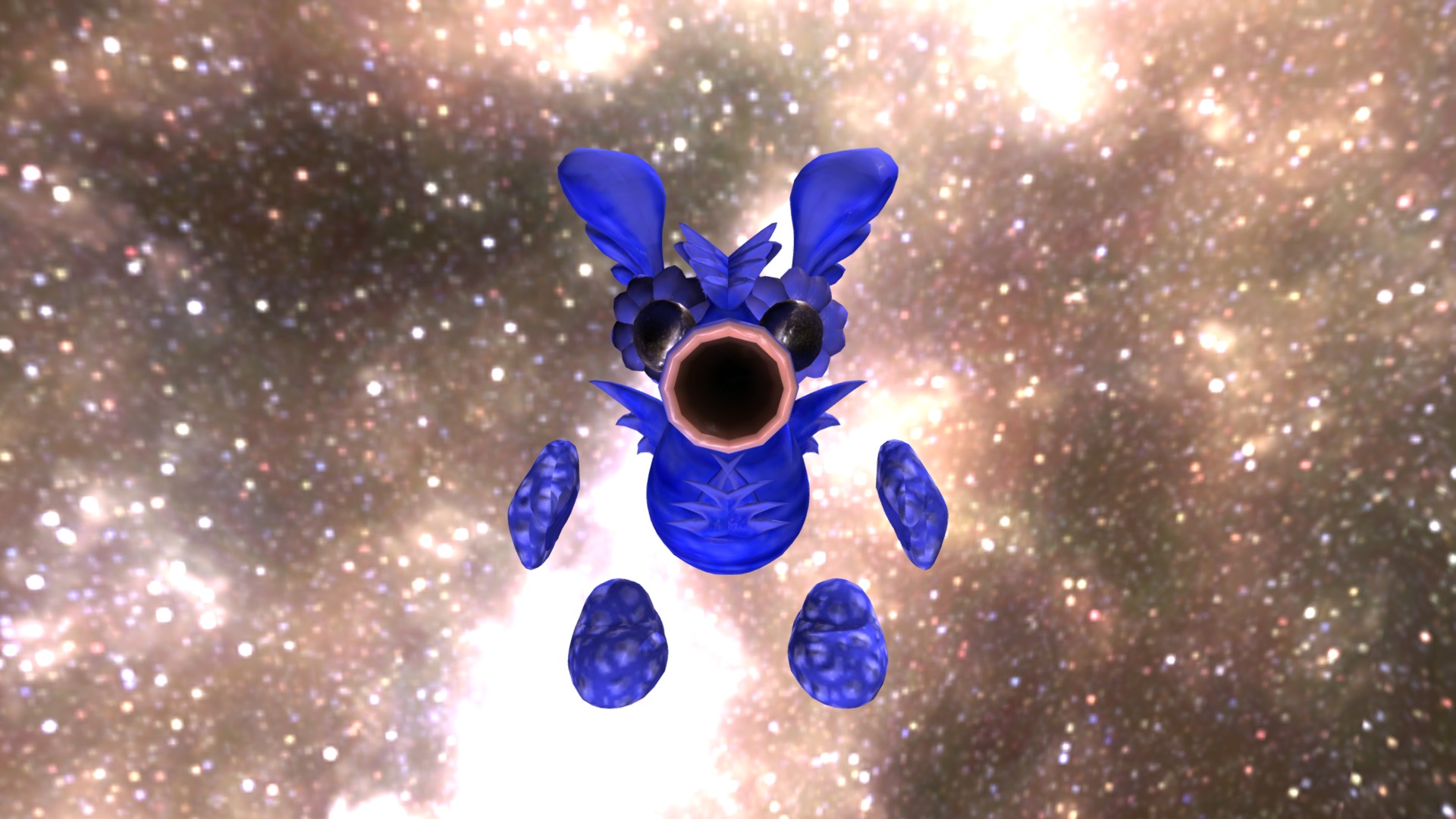 Blue Bun - 3D model by Auclair (@RayZXook) [5e82885] - Sketchfab