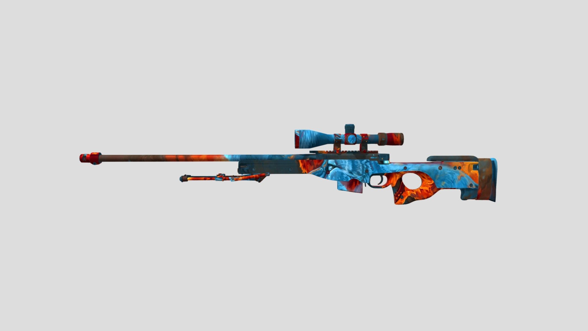 CS2 AWP Peace of Wolves - Download Free 3D model by designer ...