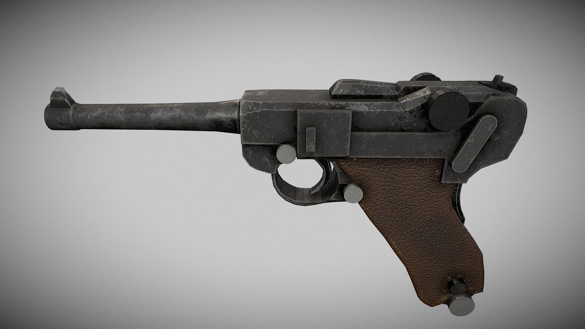 Luger P08 Model - Download Free 3D model by Graveyart [5e8416c] - Sketchfab