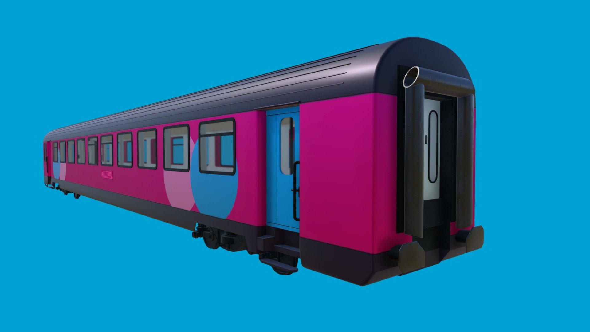 Voiture Corail - OUIGO SNCF - 3D model by iPierre [5e84305] - Sketchfab