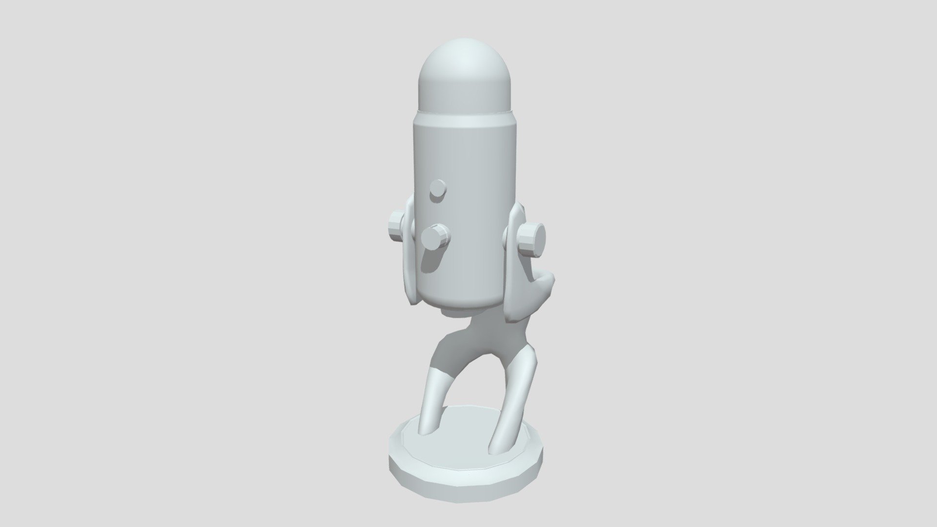 Unfinished Blue Yeti Microphone - 3D model by Starcasm [5e8511d ...
