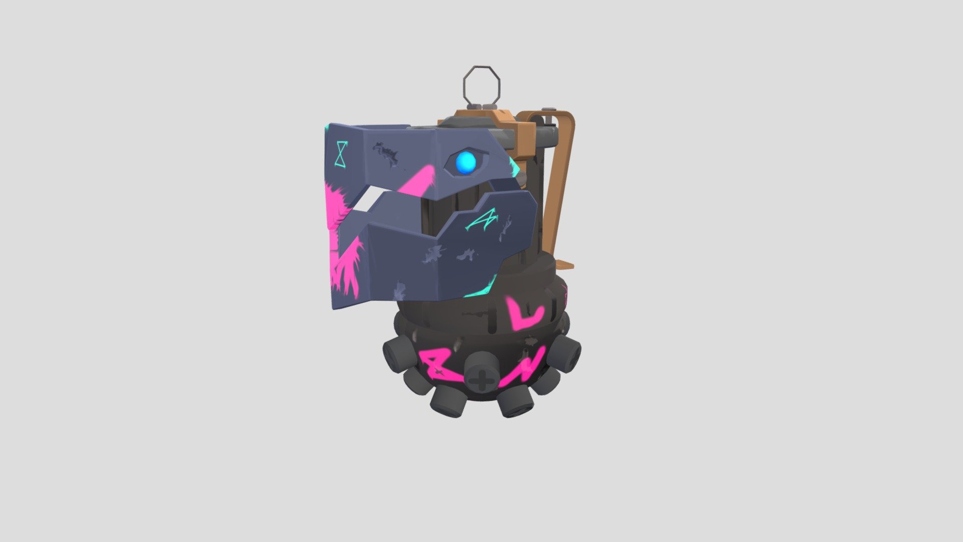 Jinx Grenade - 3D model by Noxian [5e8514f] - Sketchfab