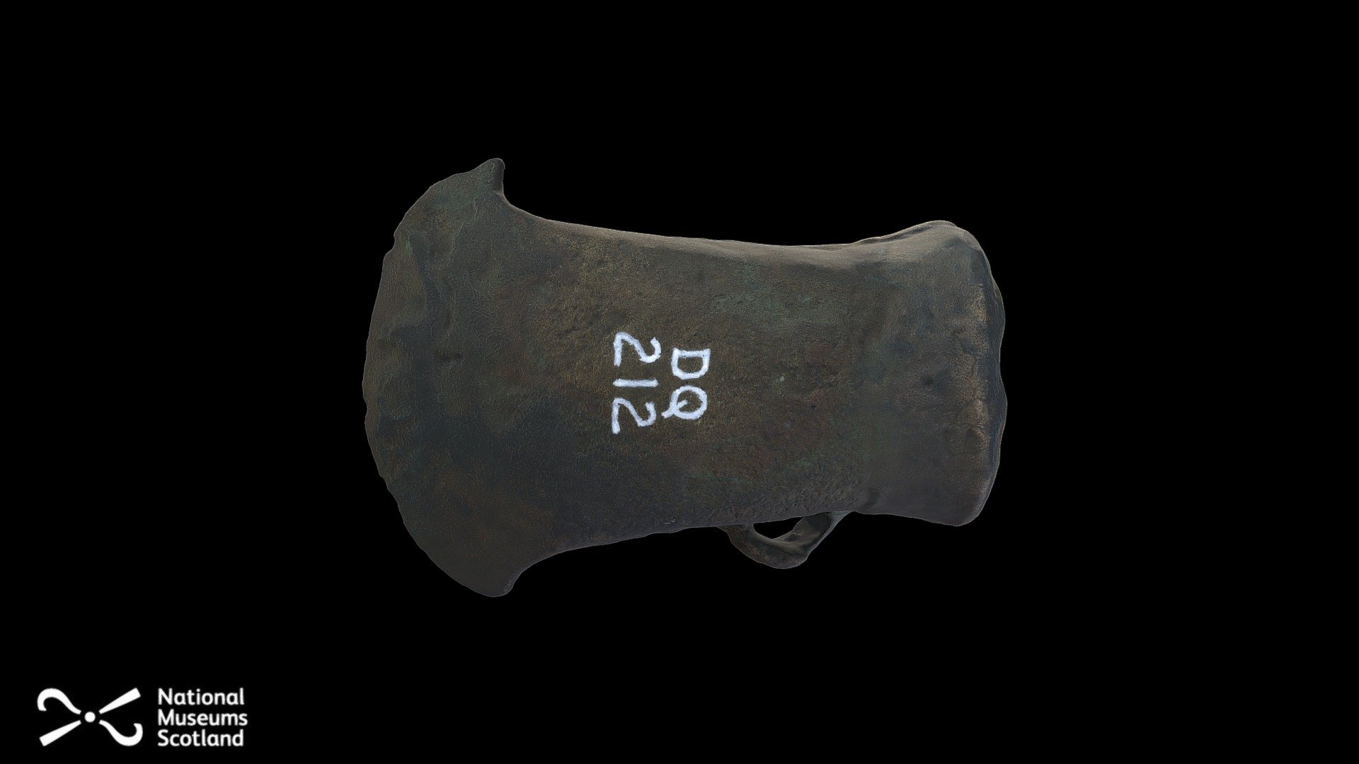 Bronze socketed axe, Adabrock, Lewis - 3D model by National Museums ...