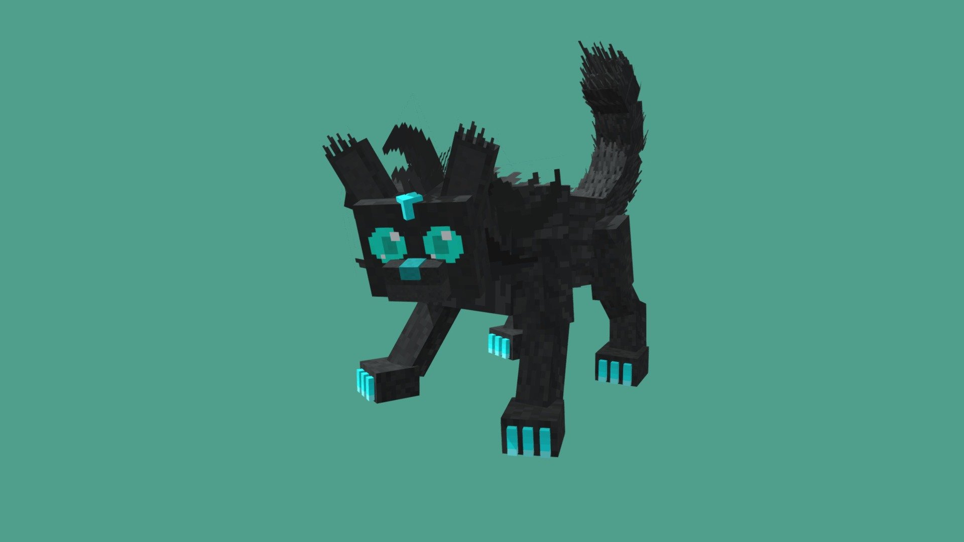 Mystic Cat - 3D model by snacki [5e85ed5] - Sketchfab
