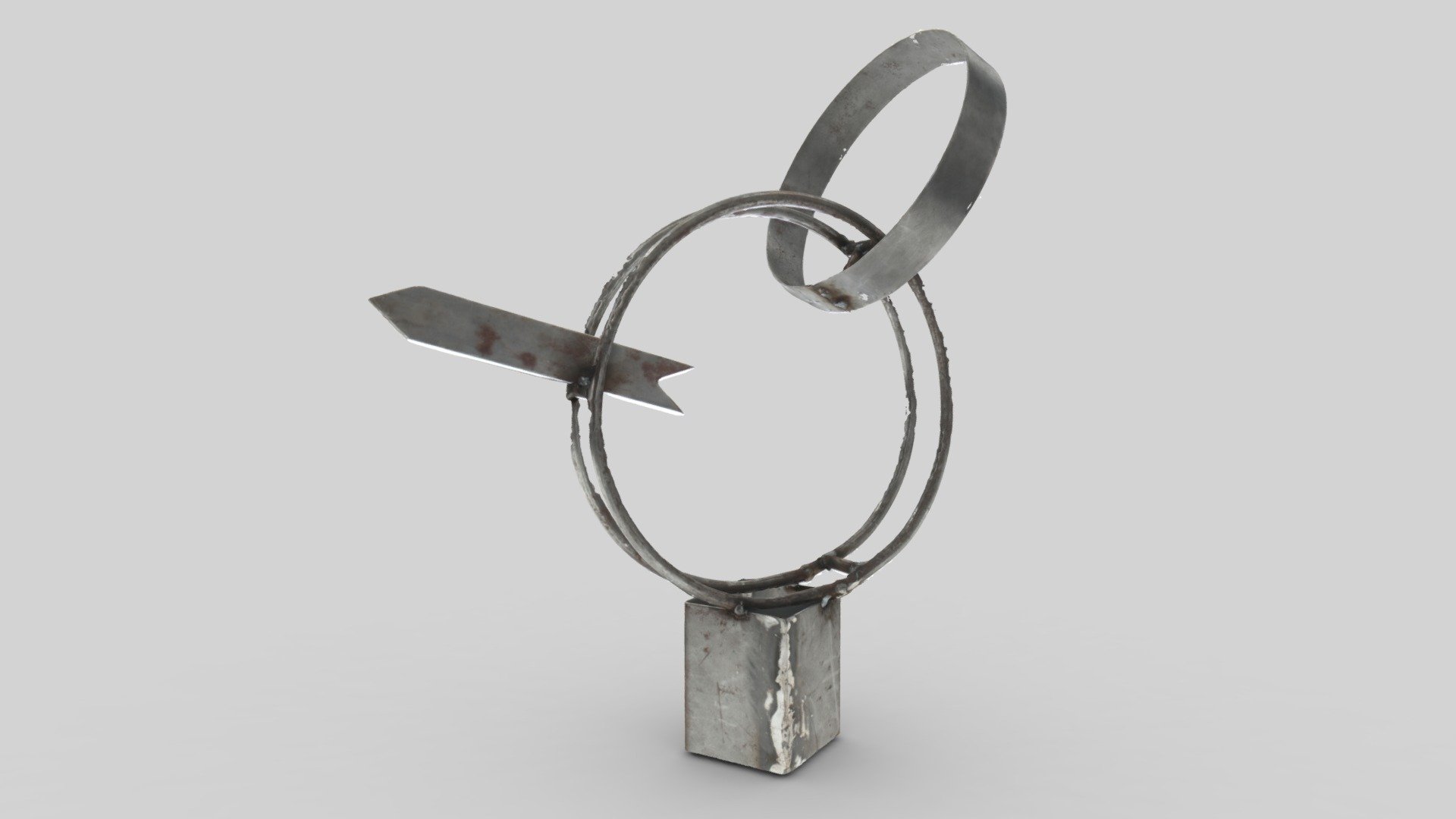 Metal Sculpture - 3D model by MichaelCamiloSaari [5e8600b] - Sketchfab
