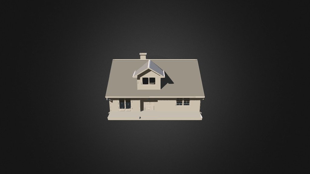 Test Model House - 3D model by Industrial Visual Group (@ivg) [5e86657 ...