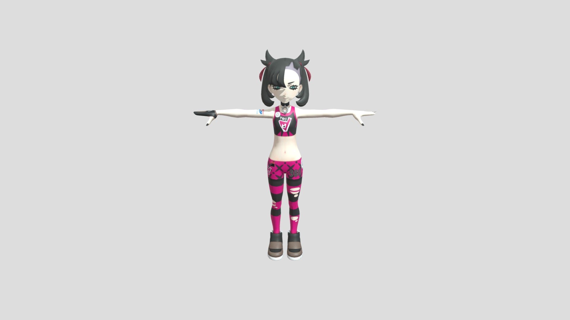 Marnie (Gym Leader) - Pokemon - Download Free 3D model by Chechorams16 ...