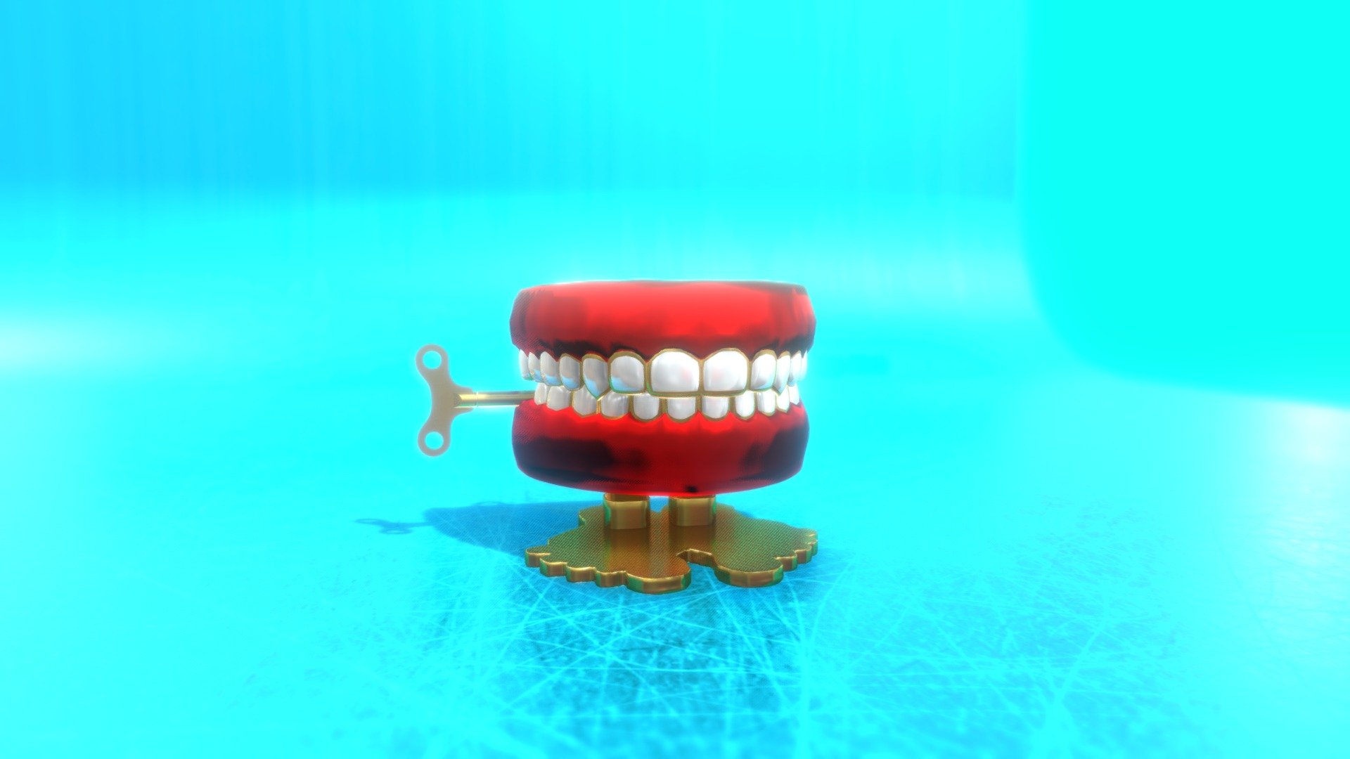Chattering Teeth - 3D model by itsbishoperic [5e86ed6] - Sketchfab