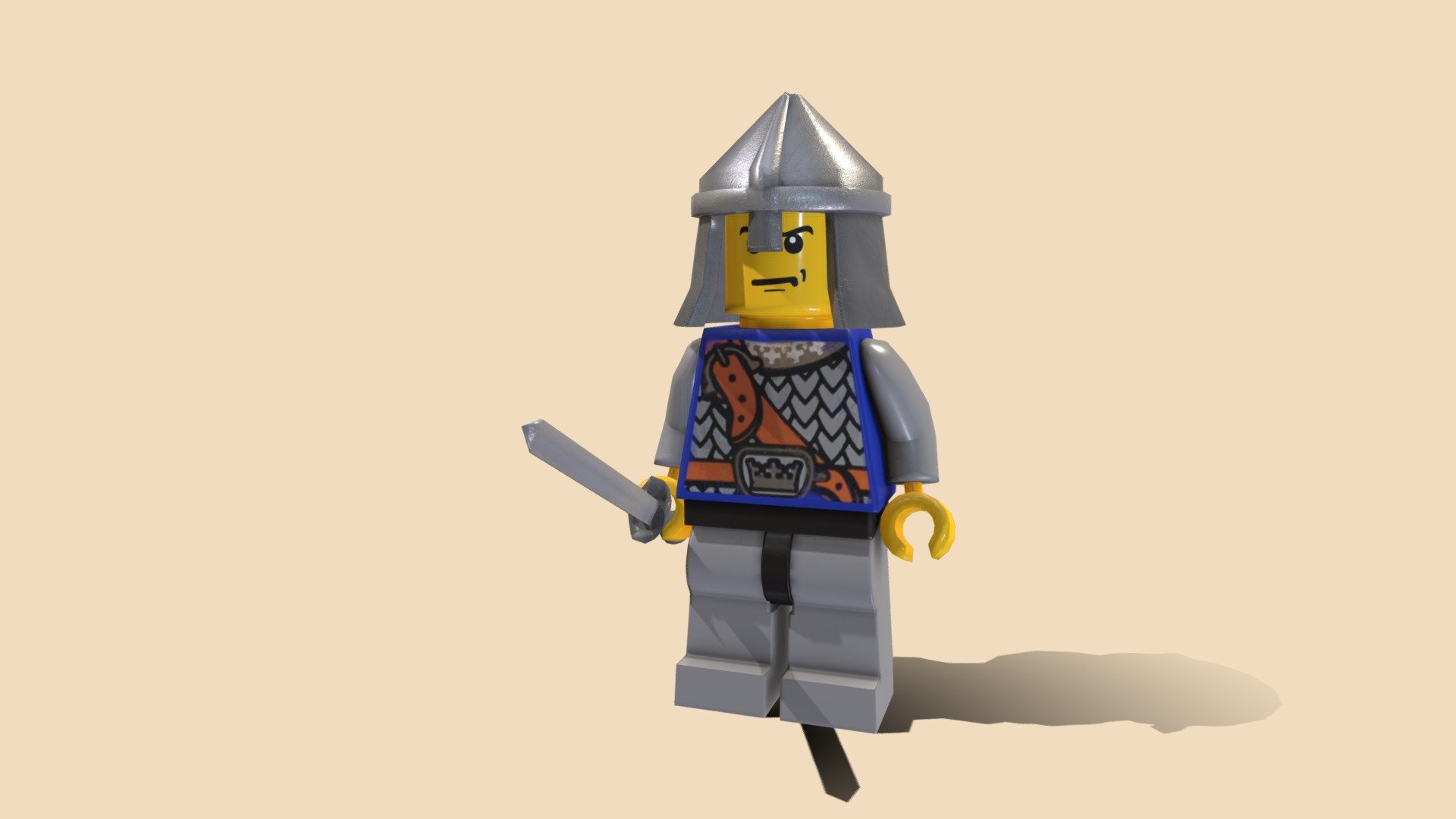 Knight Lego - 3D model by isabelabracho (@isabela.bracho02) [5e87d63 ...