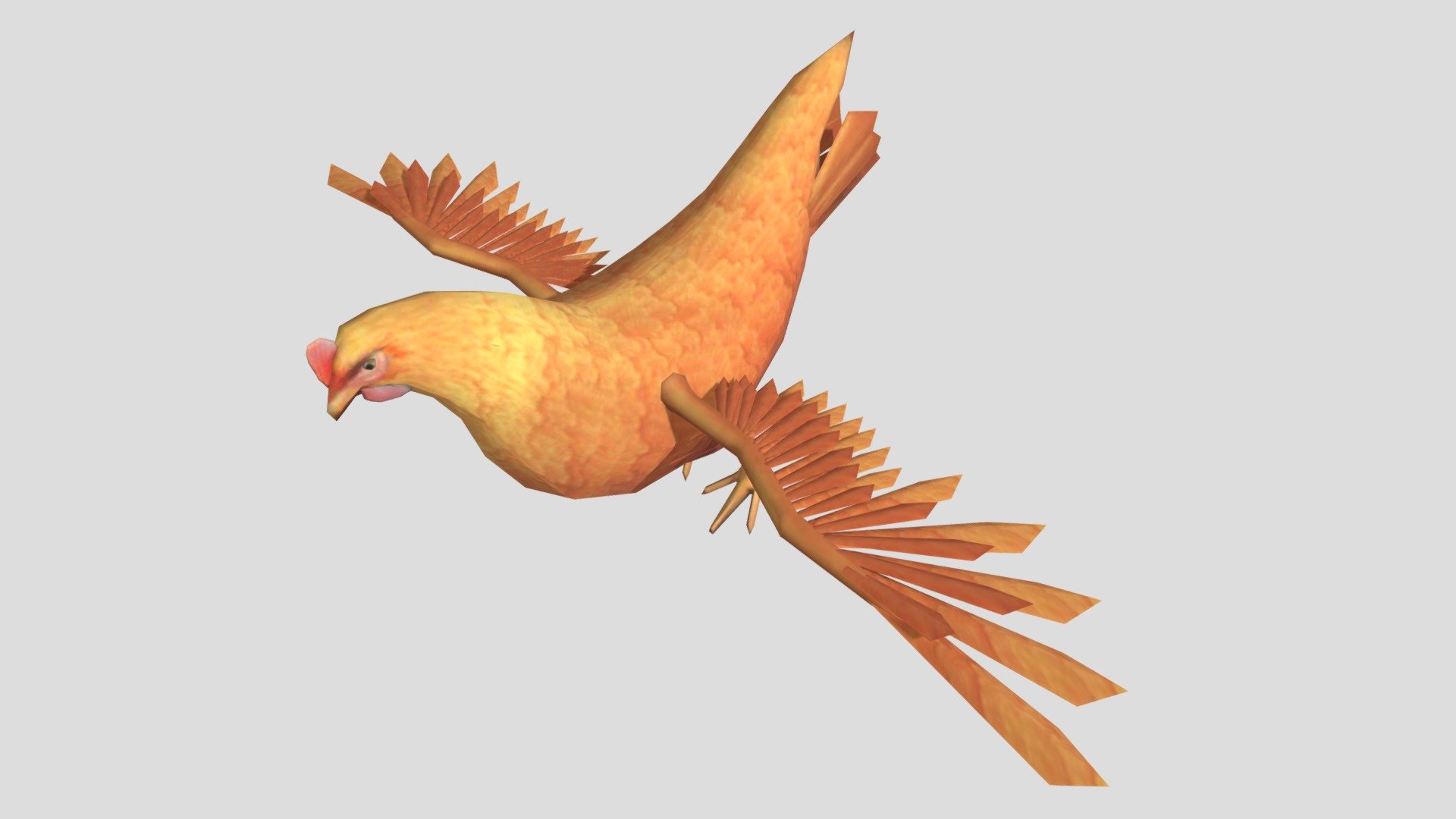 chicken - 3D model by LÉONARDO S2 (@mikeyxpc) [5e8895d] - Sketchfab