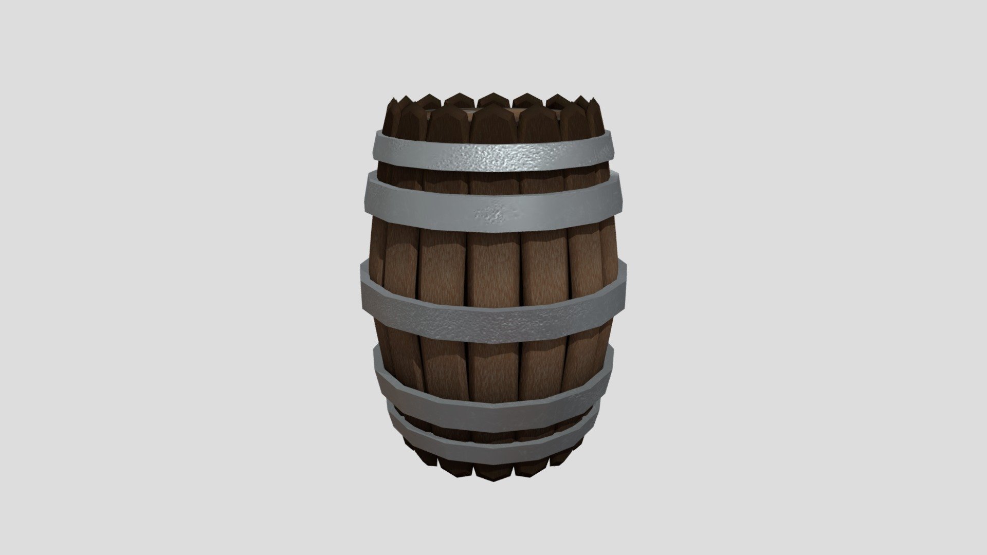 Barrel | Game Ready Assets - Download Free 3D model by Hayley C (@h ...