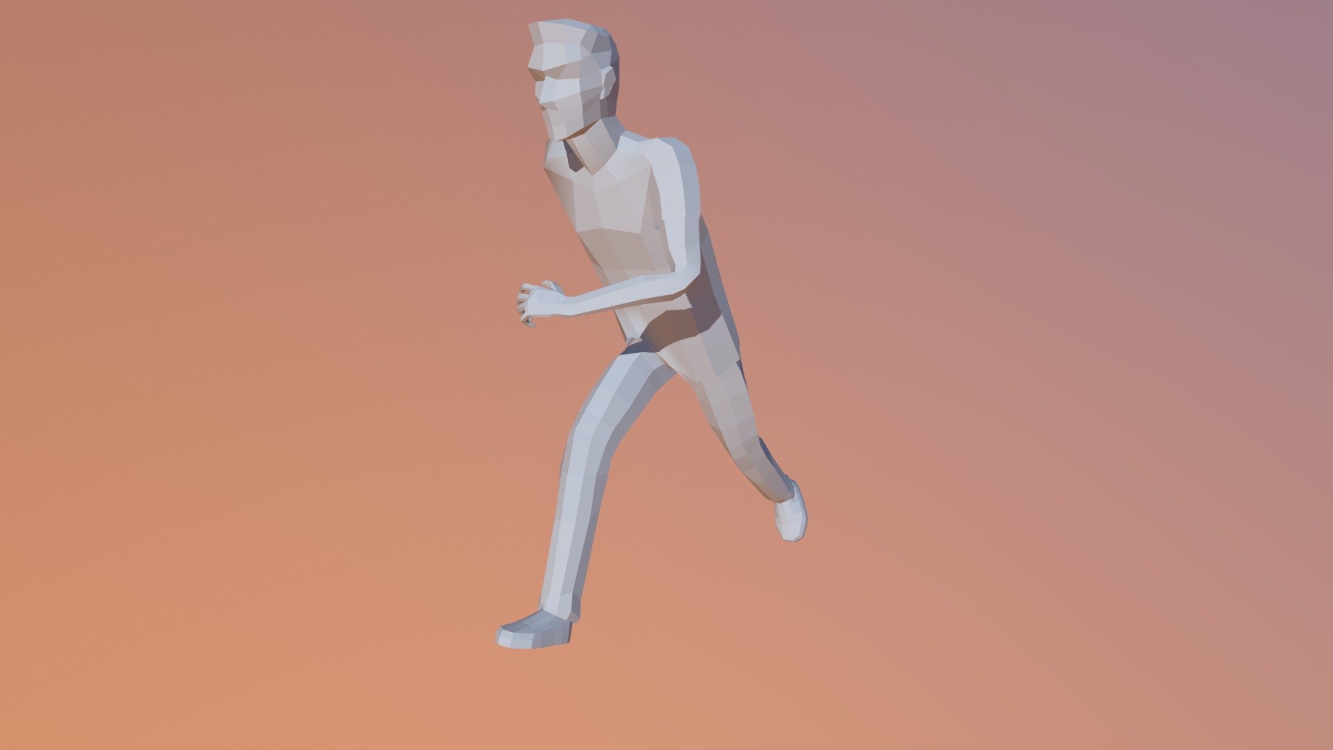 Run cycle - Low Poly character - 3D model by SHEDD [5e899e0] - Sketchfab