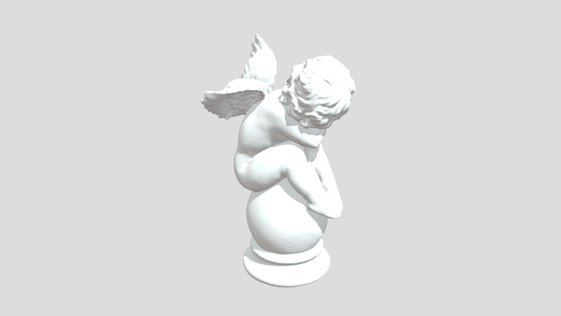 Angel Figure CNC Data - 3D model by futuraform2020 [5e8c089] - Sketchfab