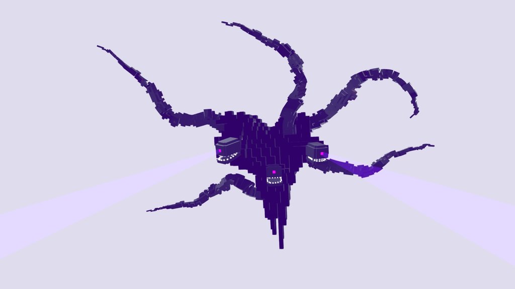 Wither Storm A 3d Model Collection By Derimperator1210 Sketchfab