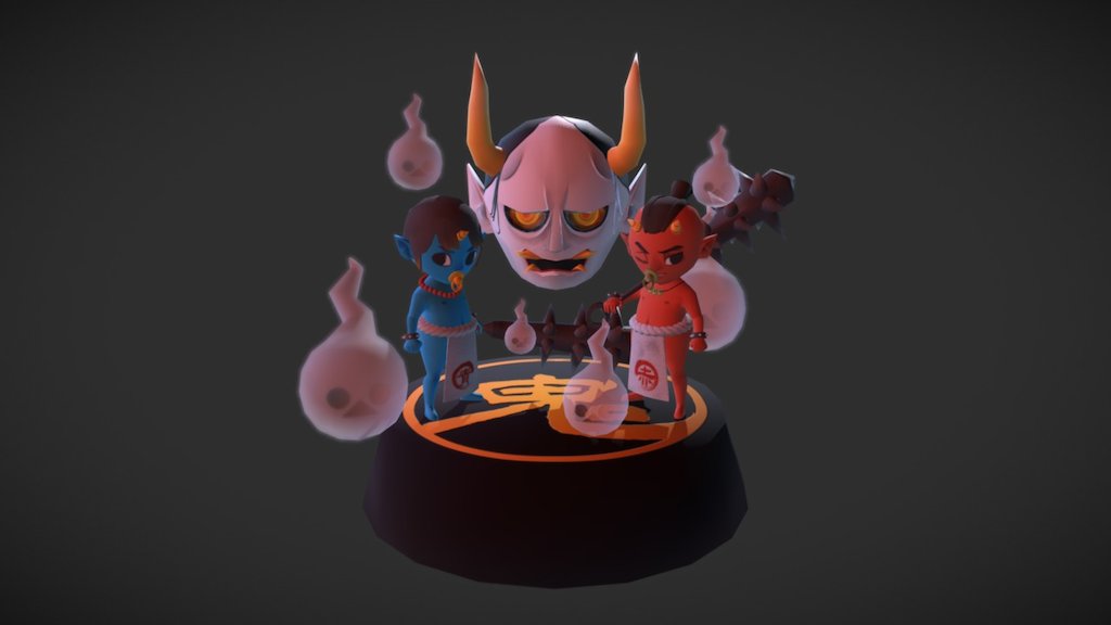 Oni - 3D model by JojoInMess [5e8e416] - Sketchfab