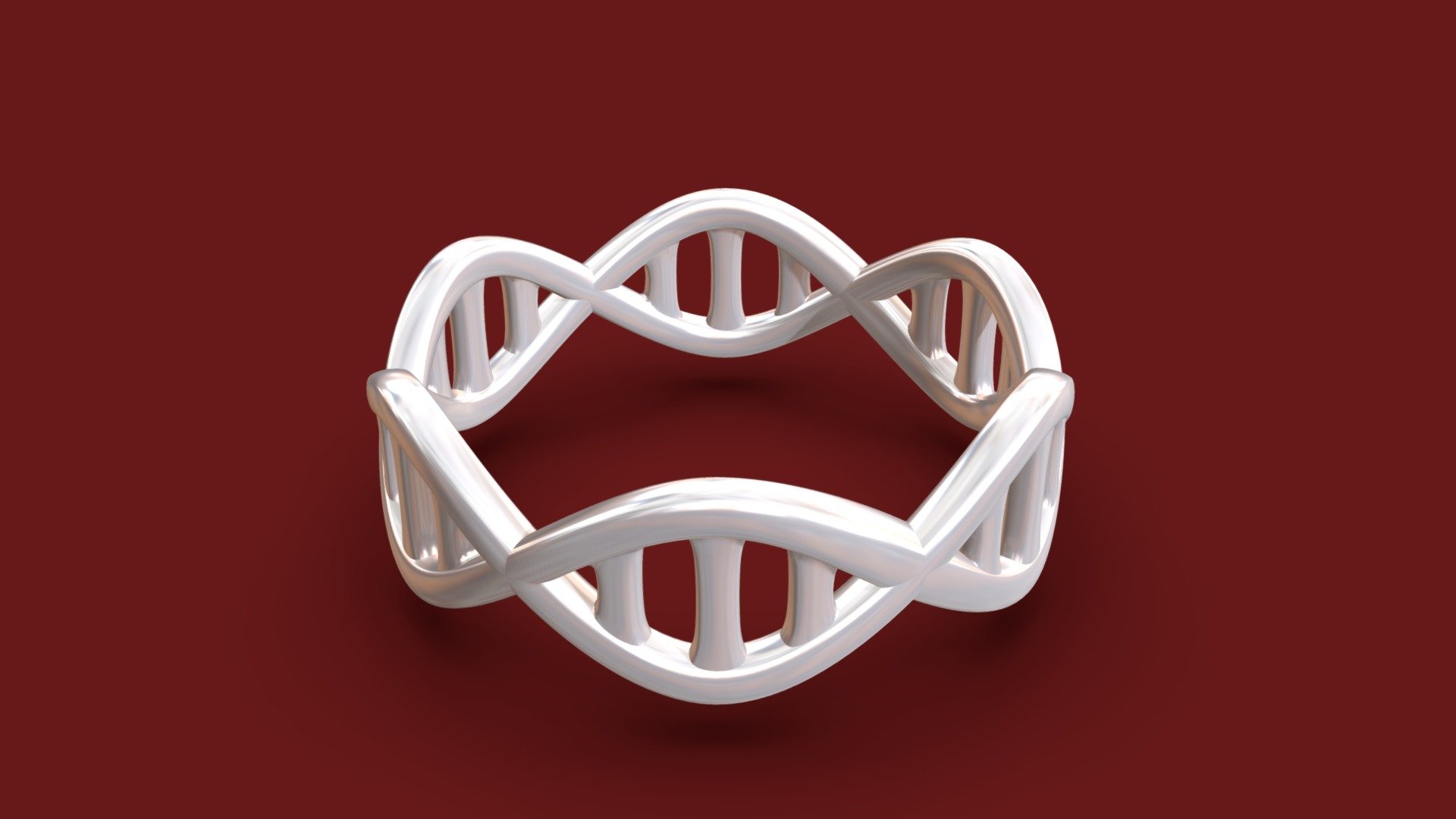Ring DNA Flat 3 - 3D model by MaRaT [5e8f719] - Sketchfab