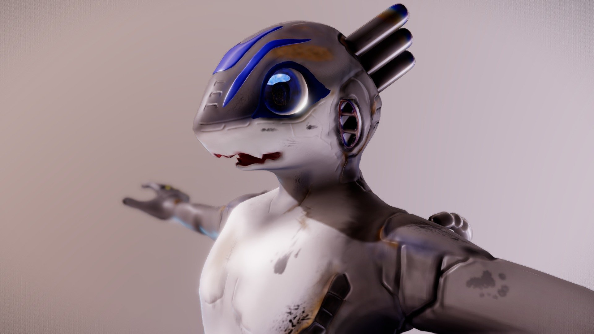 Quark the Steamlizard - 3D model by Randrana (@xraysatellites) [5e902fa ...