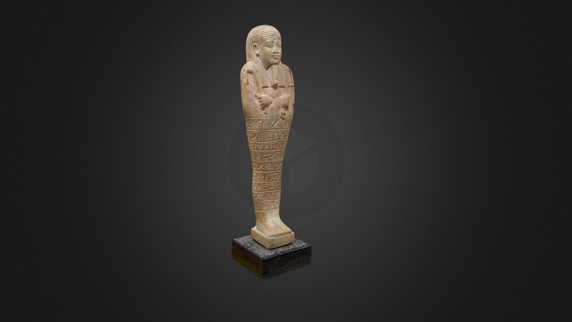 Faience Ushabti for Horwedja - No Annotations - 3D model by raffmacsusb ...