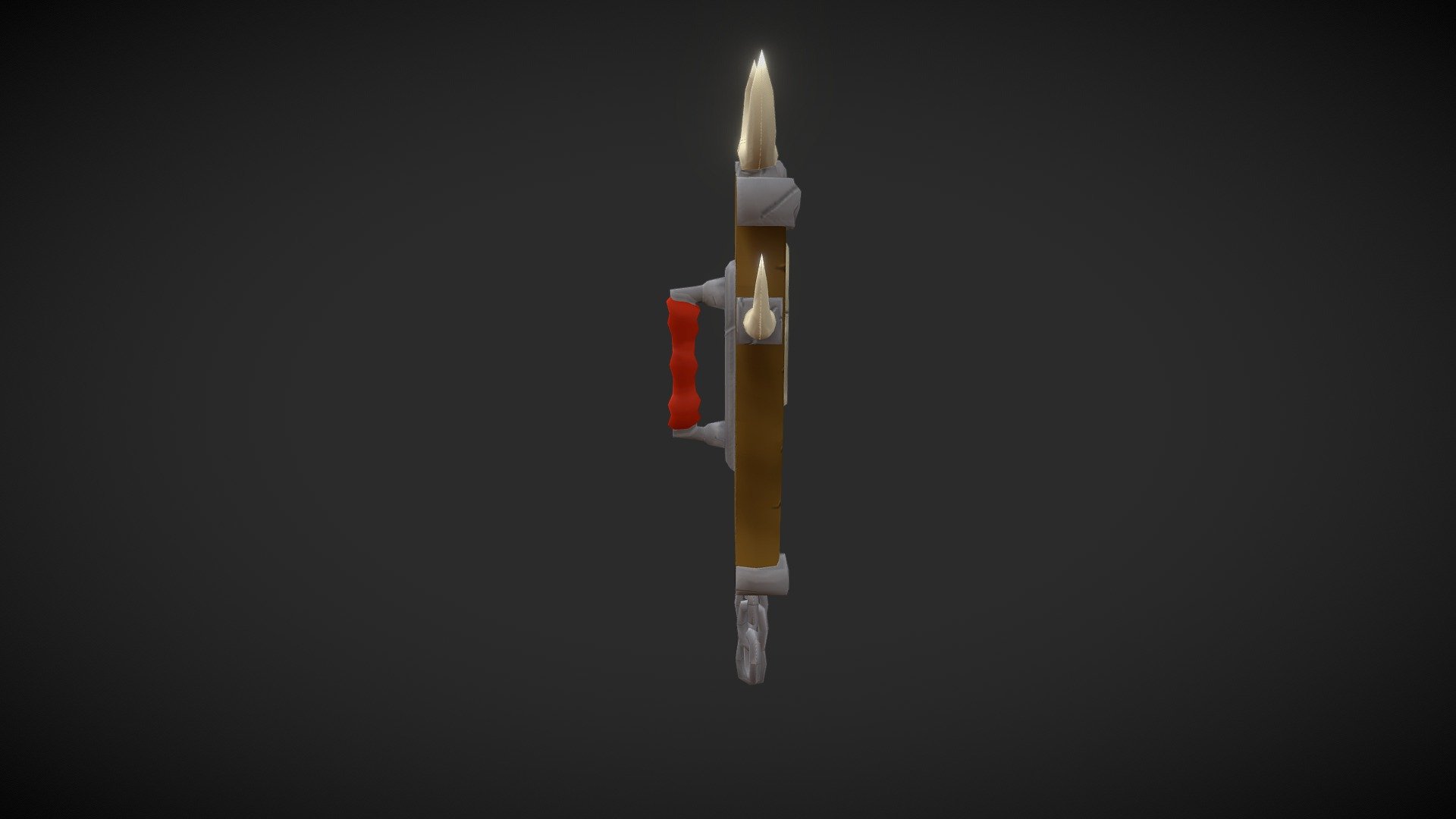 One handed Shield - 3D model by NathanOB3D [5e91b5d] - Sketchfab
