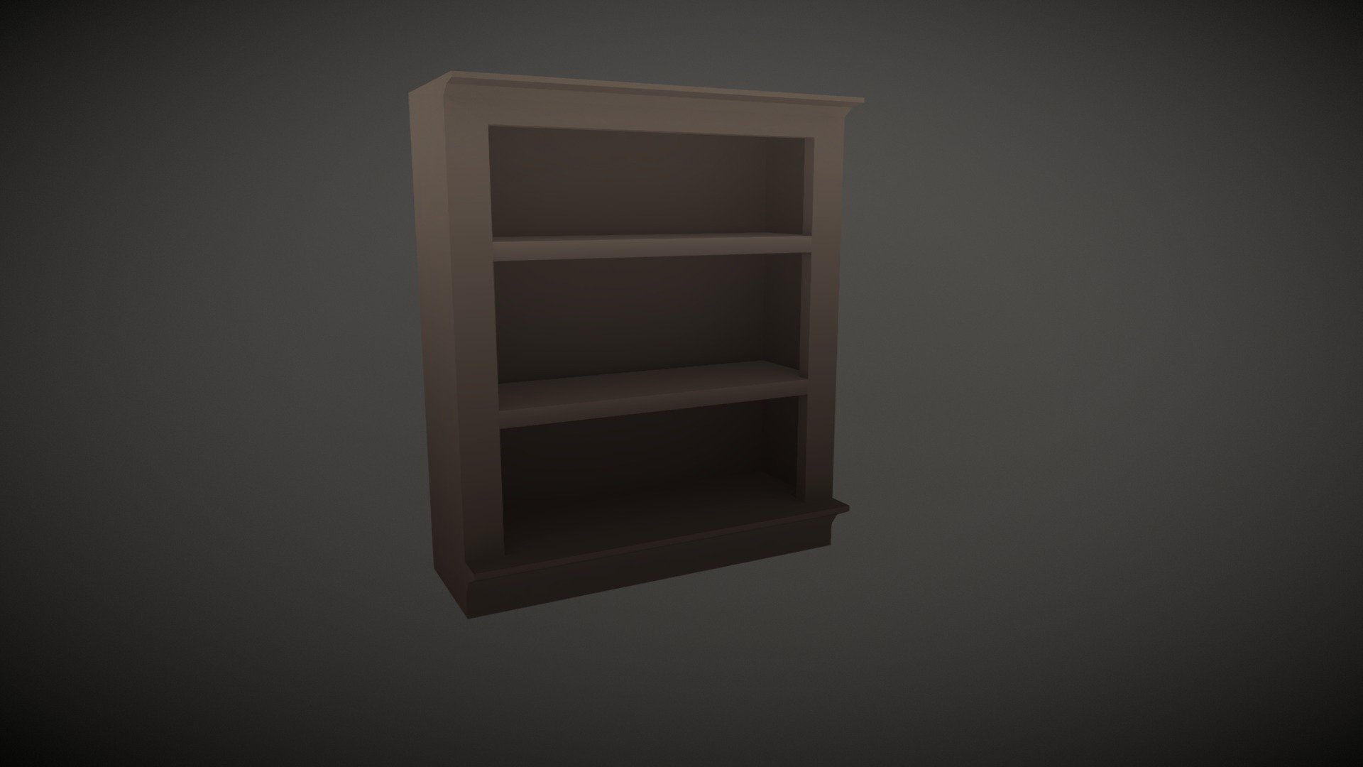 Bookshelf - Household Props Challenge - 3D model by hanoldaa [5e92a73 ...
