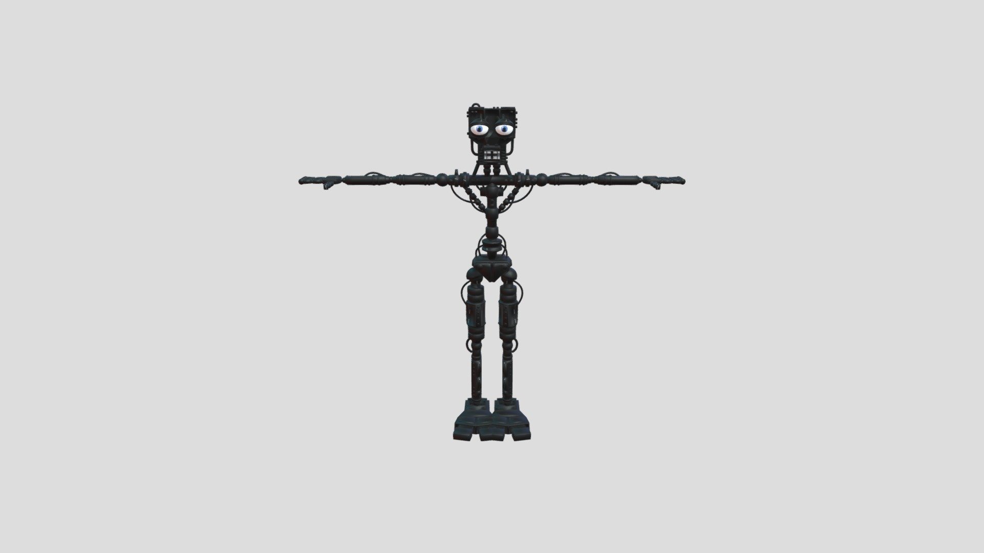 fnaf-1-endoskeleton - 3D model by fnaf (@arthur18) [5e9434e] - Sketchfab