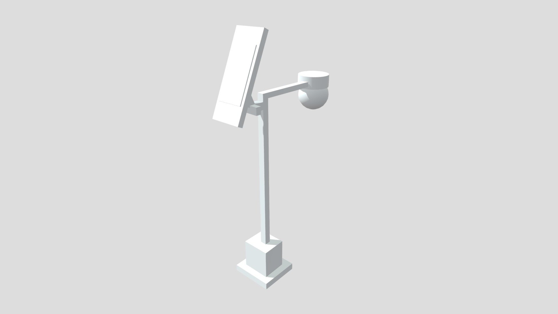 Solar Street Light - Download Free 3D model by MamickaBeeGames [5e95339 ...