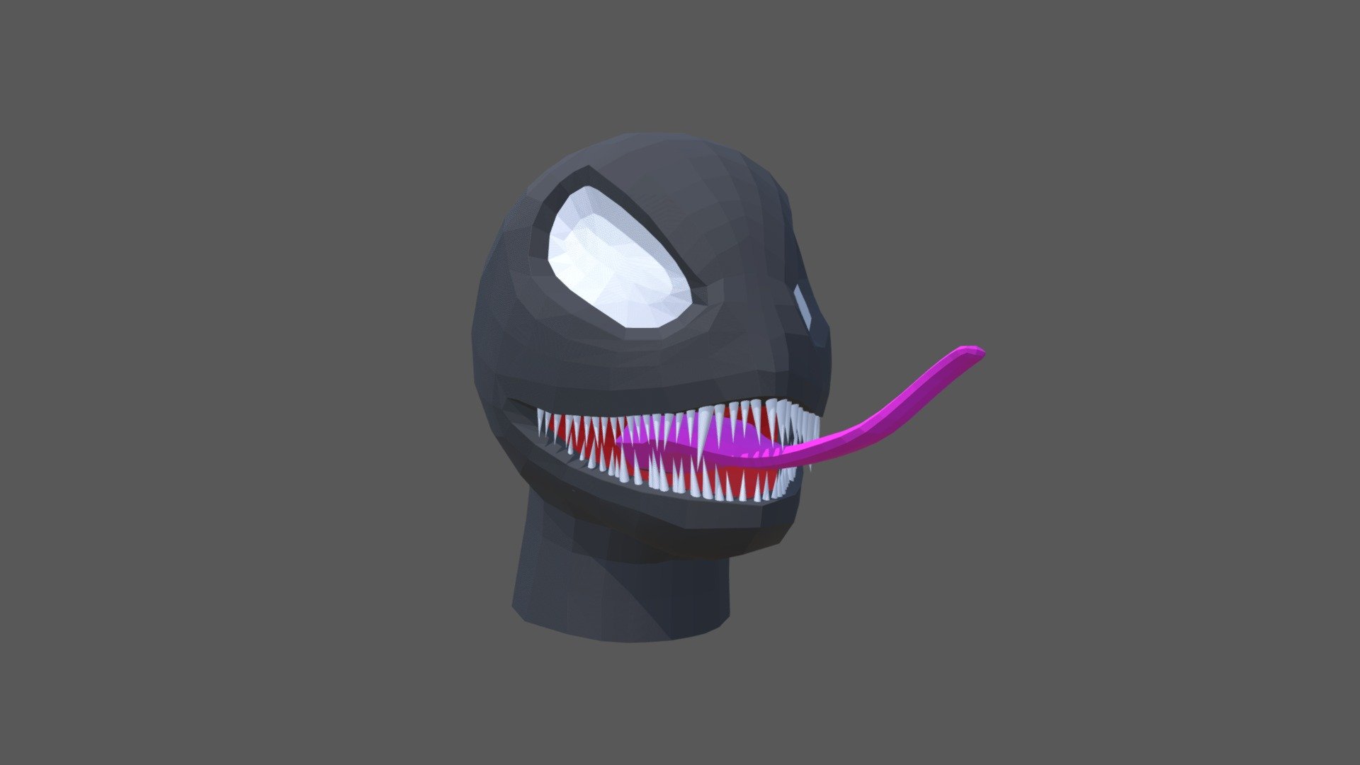 Blender // Venom - 3D model by Azouz Menguellat (@menguellataz ...