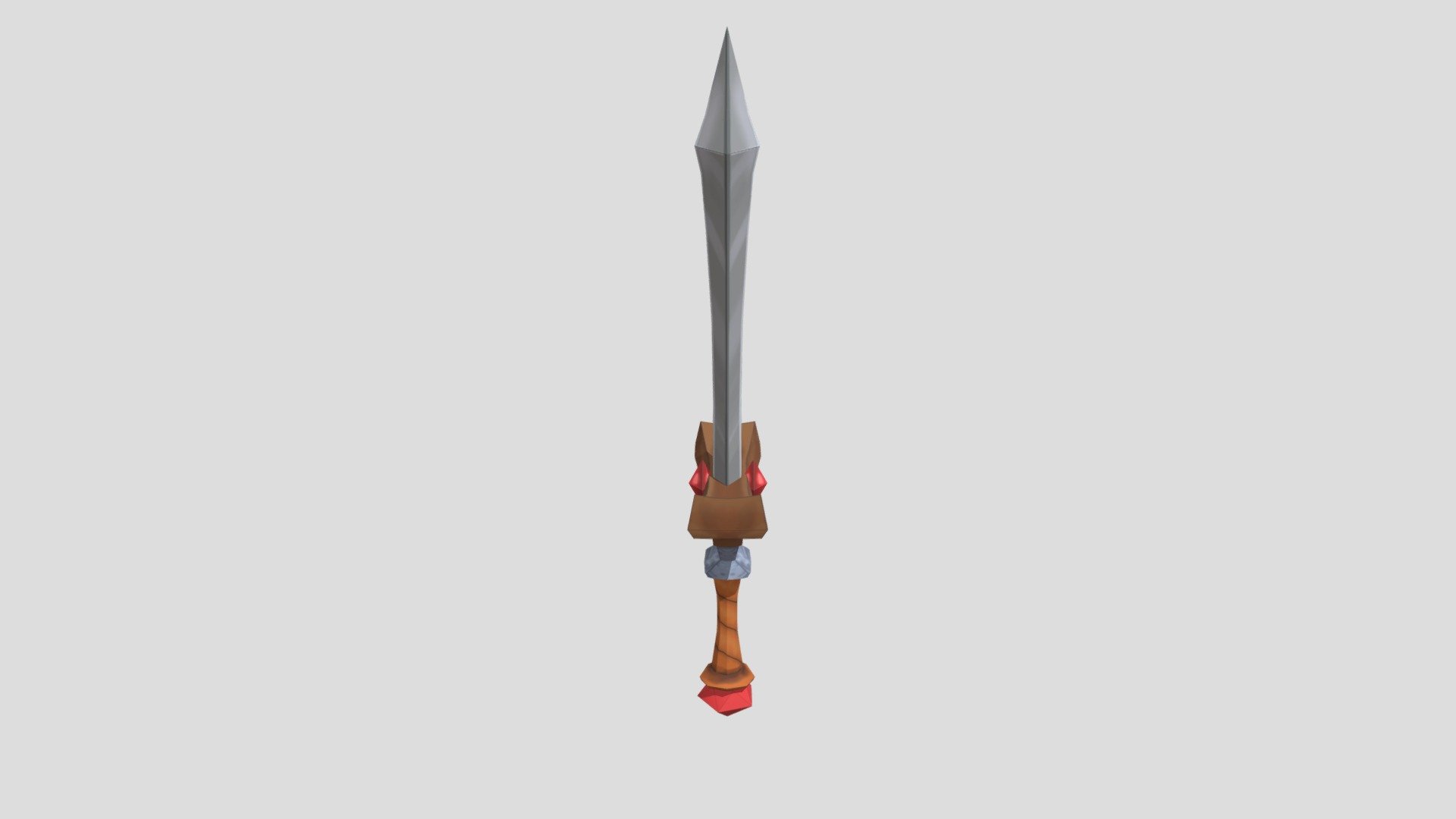 Simple Sword - 3D model by Arthur Mariano (@arth_vm) [5e97b7f] - Sketchfab