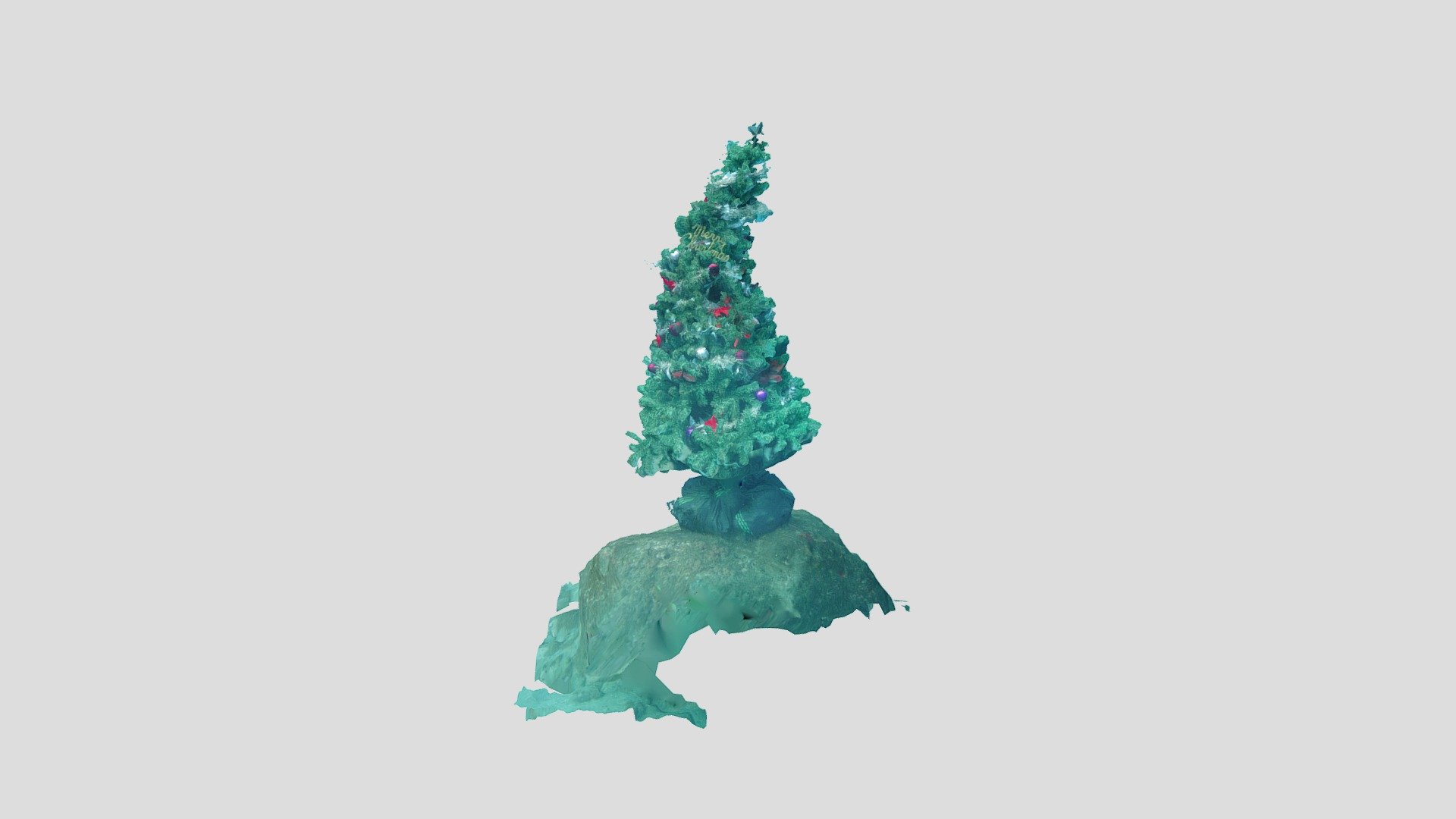 Underwater Xmas tree - 3D model by formica [5e98076] - Sketchfab