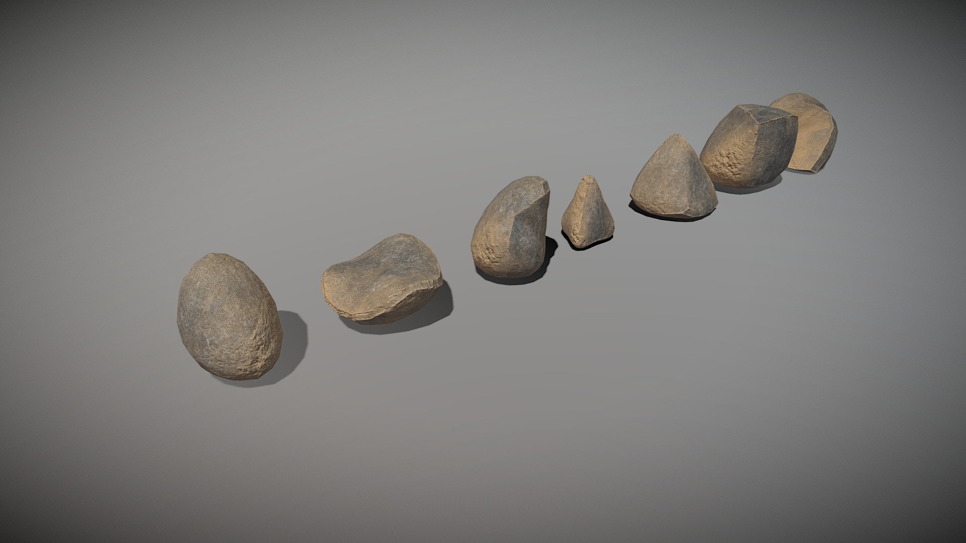 7rocks_sand - Buy Royalty Free 3D model by Thunder (@thunderpwn ...