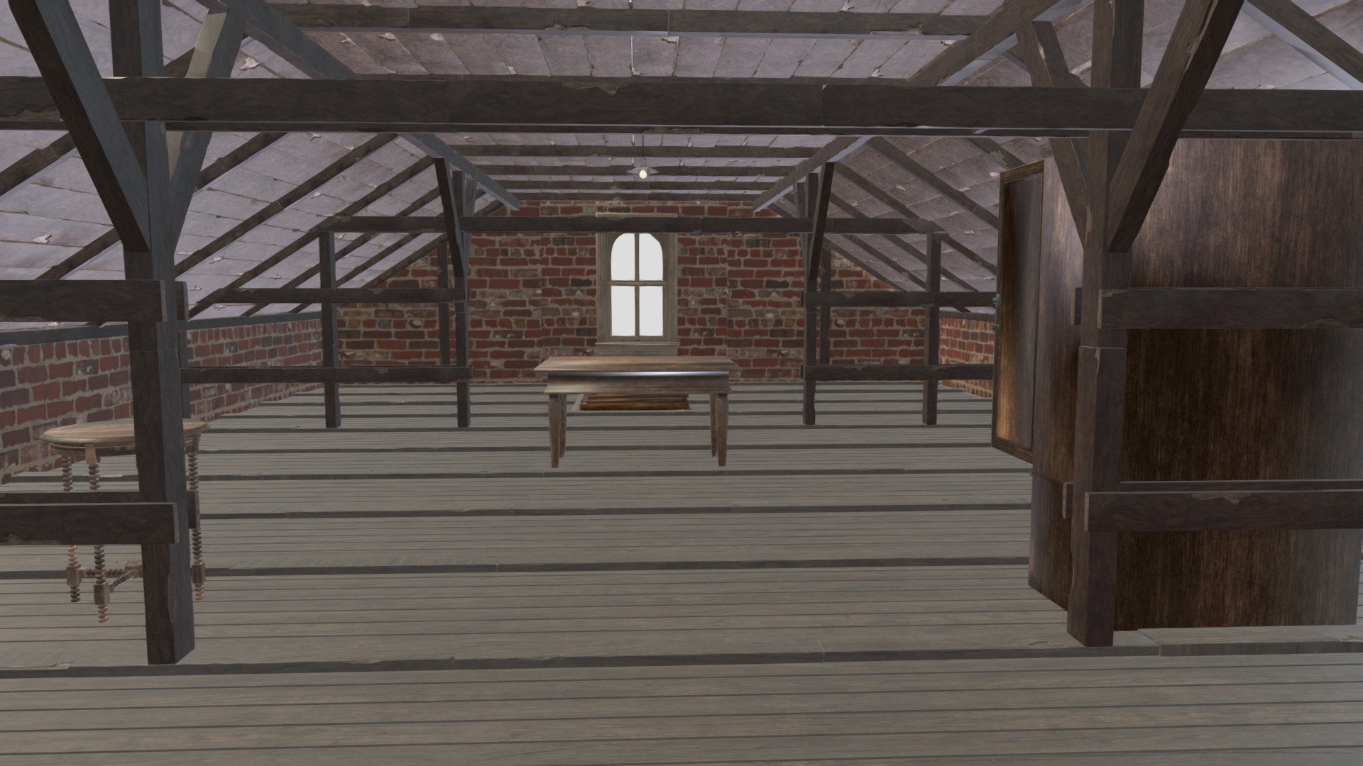 Attic - Download Free 3D model by Gavin Bou - Official (@GavinBou ...