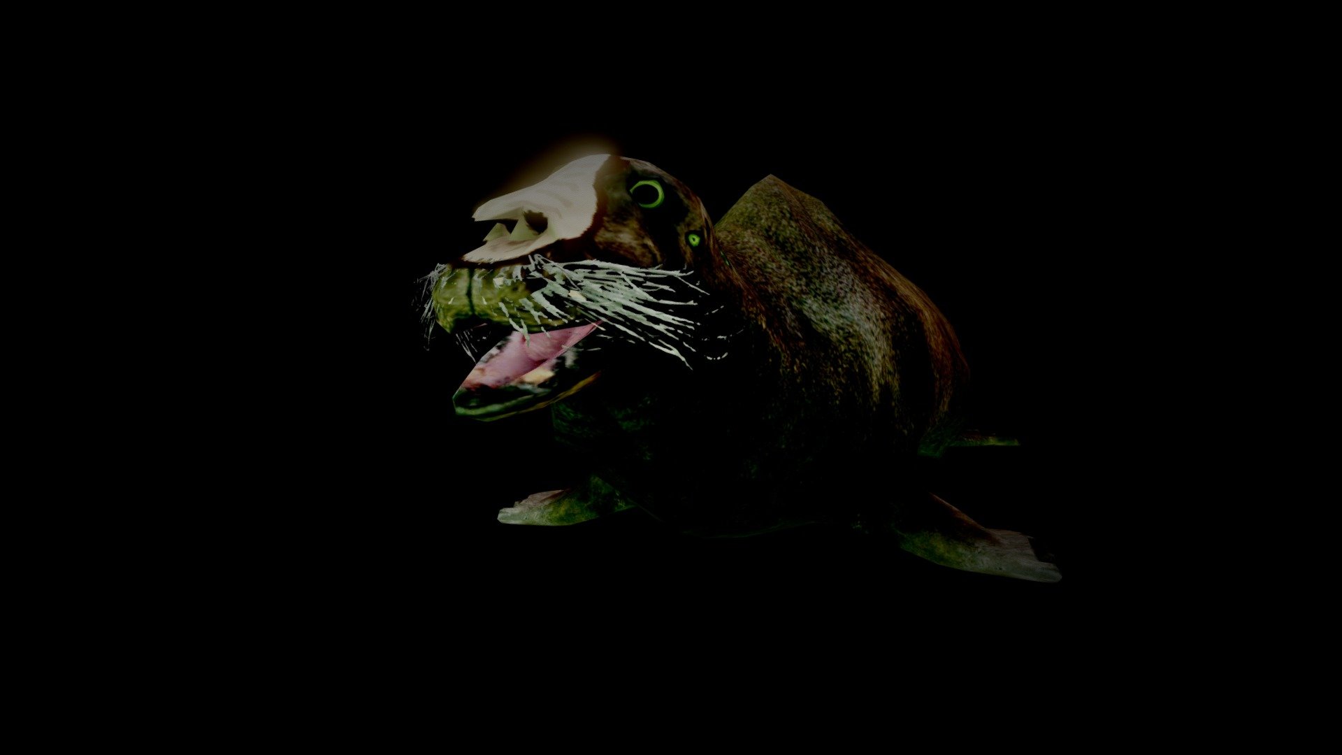 Scp-682 (sea lion theory) - 3D model by toro ardido modelos 3d (@toro ...
