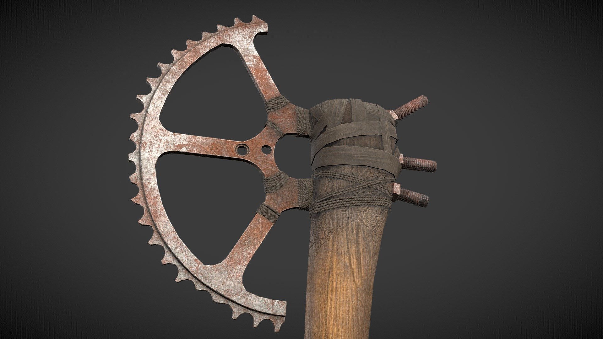 Apocalyptic Axe - Buy Royalty Free 3D model by Arsi Siddiquee (@Arsi ...