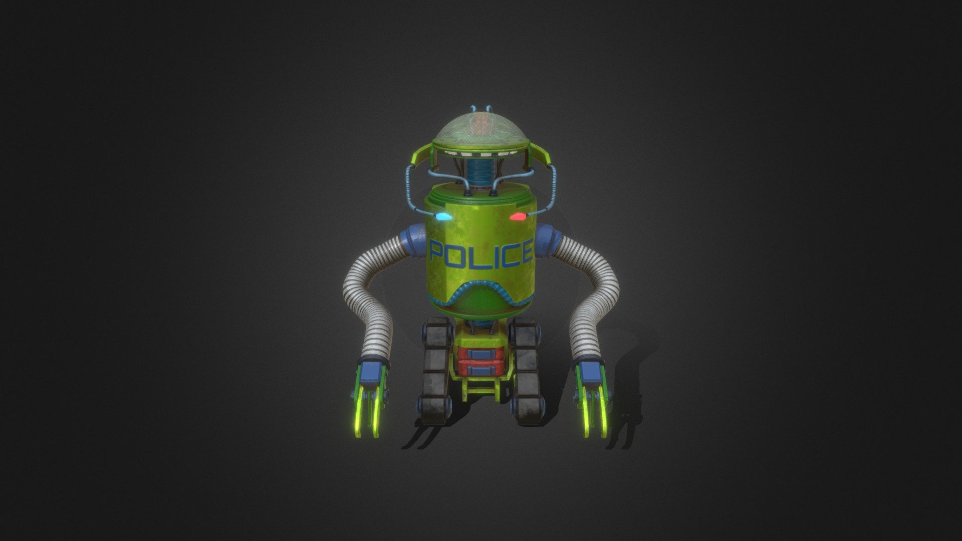 Realistic Robot - 3D model by C2987880 [5e9db5b] - Sketchfab