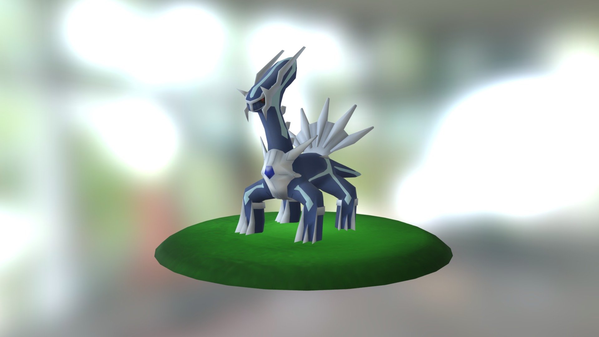 Dialga - 3D model by Xander (@elxanderomg) [5e9edf0] - Sketchfab