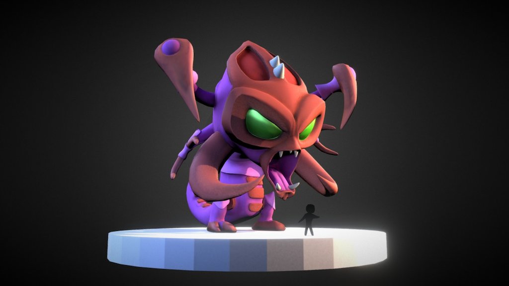 LOL Cho'Gath - A 3D model collection by Catshby - Sketchfab
