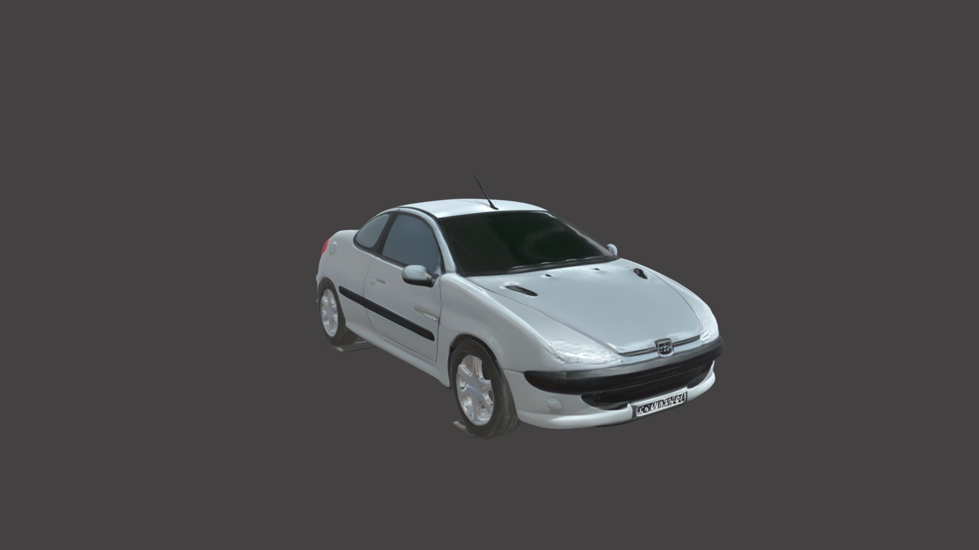 Peugeot 206 1.0 16V Câmbio Manual 2003 - Download Free 3D model by ISAACLAB (@stevelamuerte ...