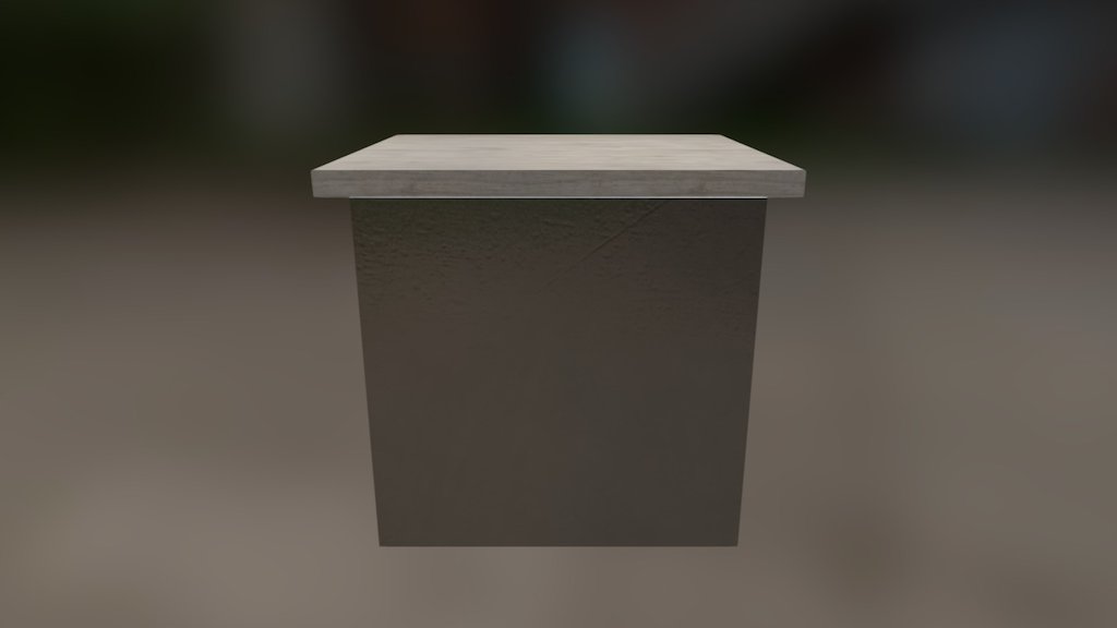 Single Counter - Download Free 3D model by grimren13 [5ea2591] - Sketchfab