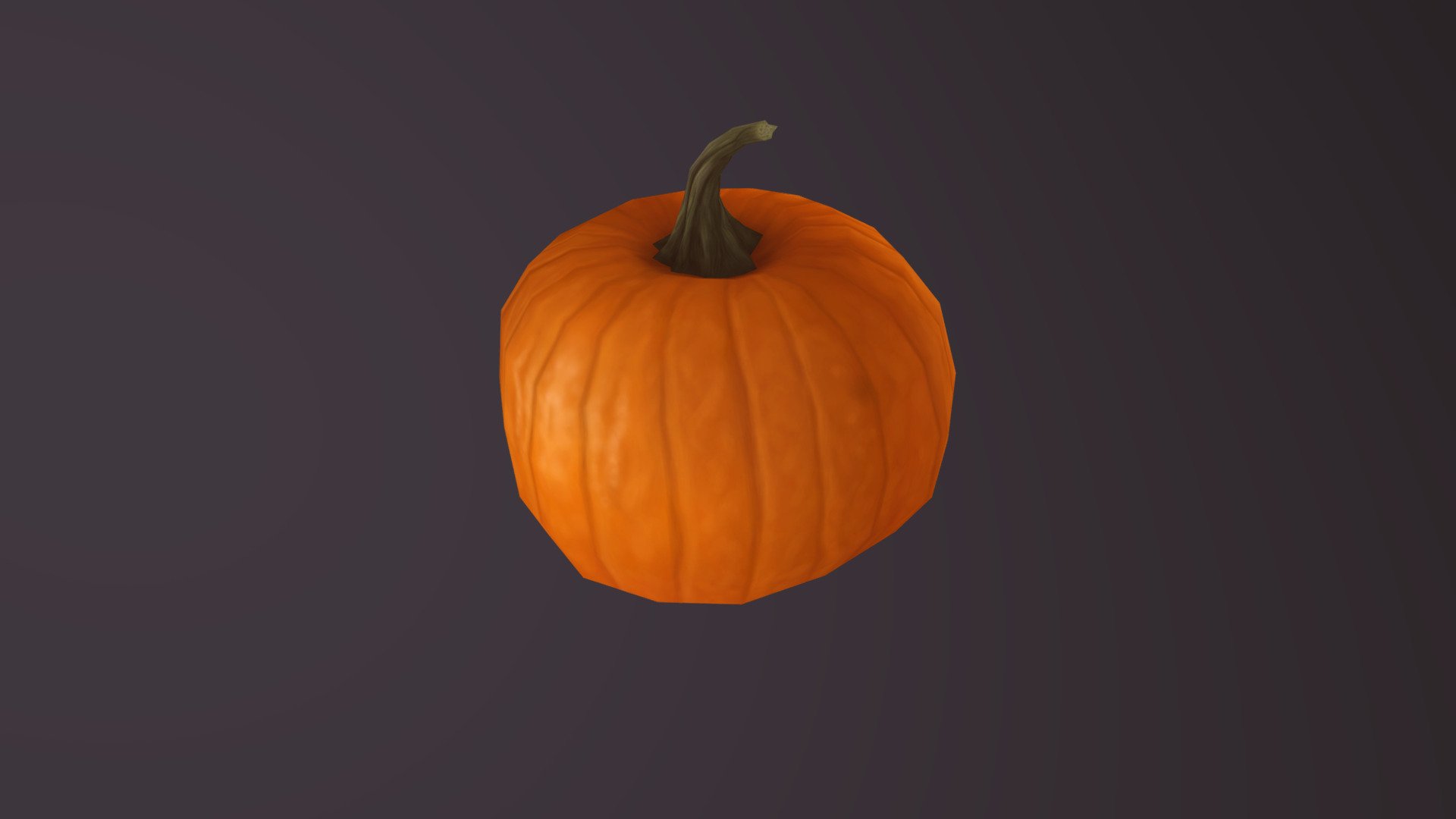 pumpkin-hand painted - Download Free 3D model by cyclocosmia3 [5ea29d5 ...