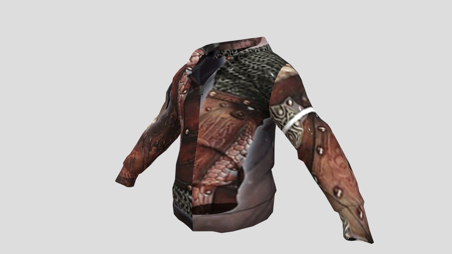 Armored "Slayer" Hoodie A - Download Free 3D model by smsi [5ea2d3e ...