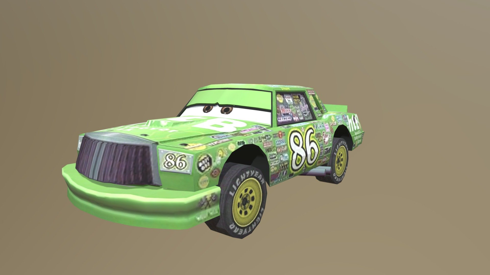 Chick Hicks - 3D model by OneRepublic (@po505389swypqioxz) [5ea4246 ...